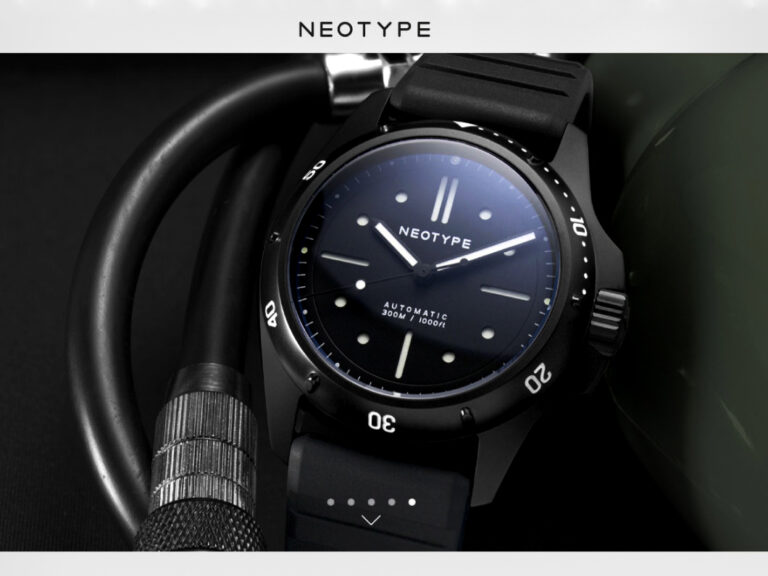 【洗練デザインの本格ダイバーズウオッチ】フランスの新鋭時計“ネオタイプ・ウォッチ（Neotype Watches）”に注目 - Watch ...