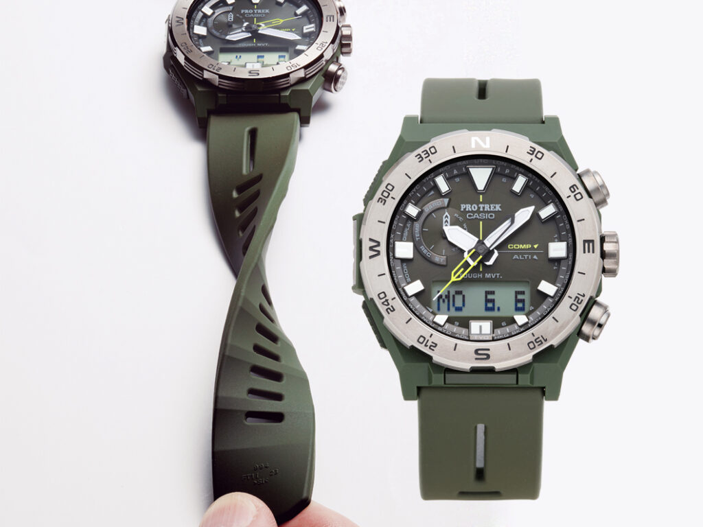 【番外編：セイコー、プロトレック、ニクソンほか】ベルト別で見る！今夏キャンプで使える“アウトドアウオッチ”：ラバーベルトモデル7選 ...