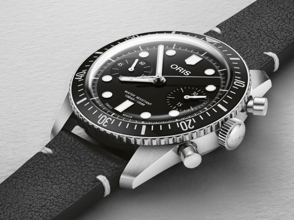 【ほー いいじゃないか、こういうのでいいんだよ（孤独のグルメ風に）】オリスの新作時計、1965年のデザインを踏襲した“ダイバーズ65”のクロノグラフモデルが登場 - Watch LIFE ...