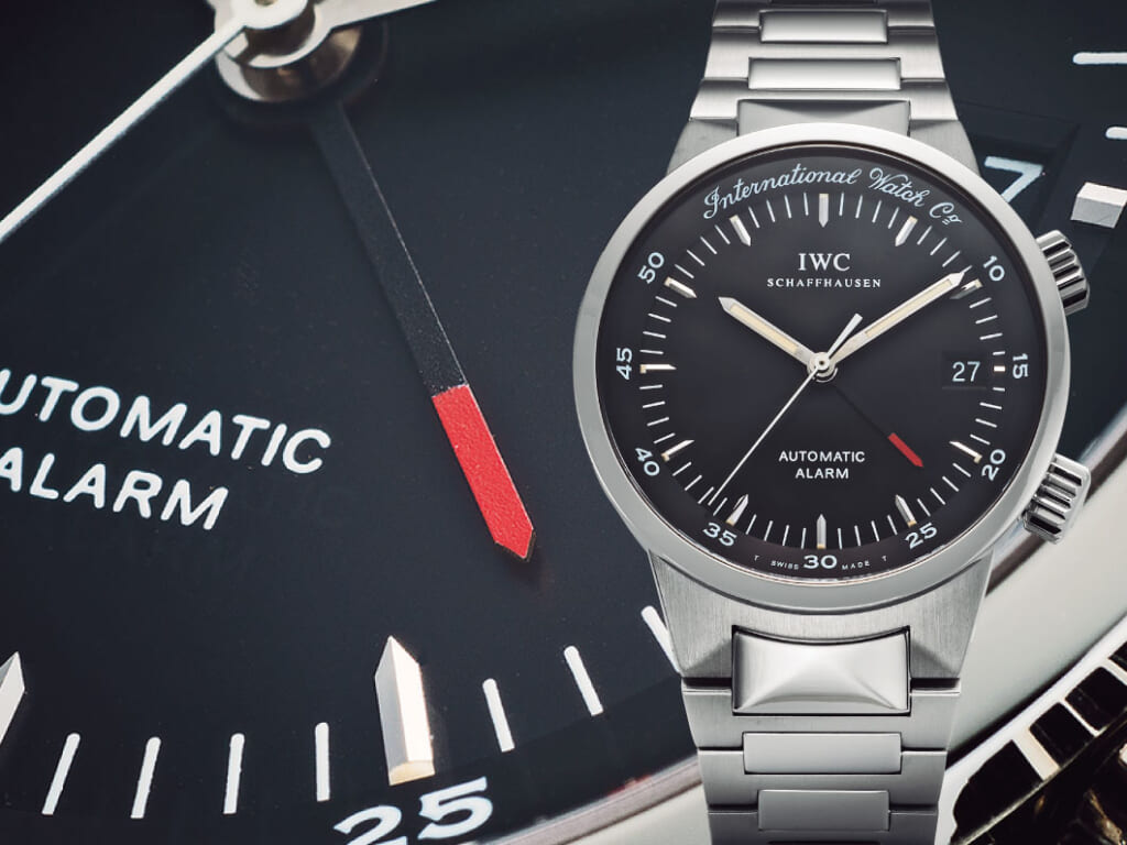 【昭和レトロな腕時計、ポストヴィンテージの名作に浸る】IWCの異色モデル“GSTアラーム”の魅力を深掘り - Watch LIFE NEWS ...