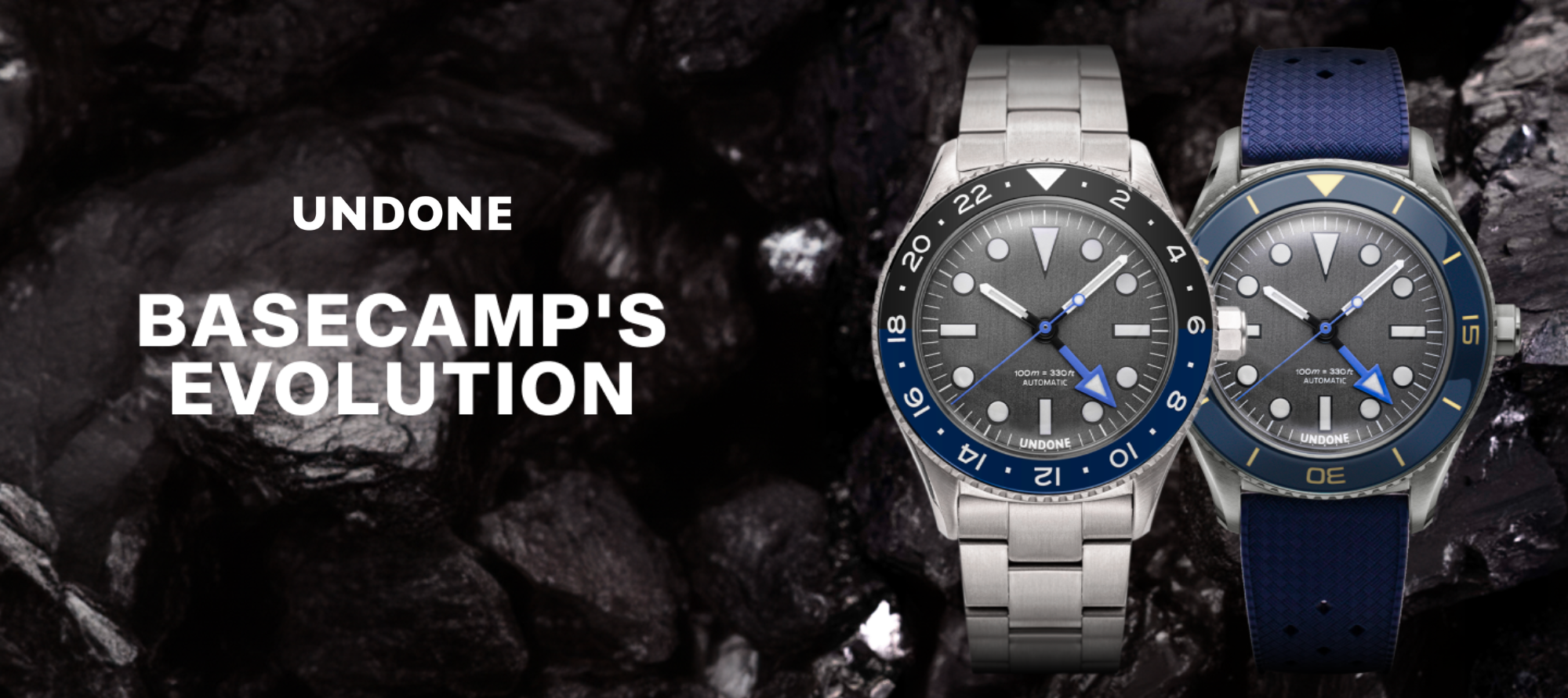 “UNDONE（アンダーン）”ベースキャンプ新モデル！GMT機能搭載のチタンケースウオッチ - Watch LIFE NEWS｜ウオッチライフ ...