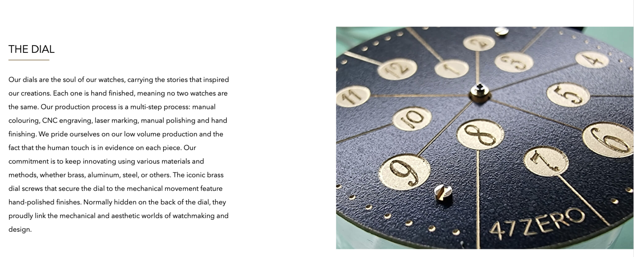 【フランスの自社工房で“文字盤”をハンドメイド】日本未上陸ブランド、“47Zero Watches（47ゼロ）”に注目 - Watch ...