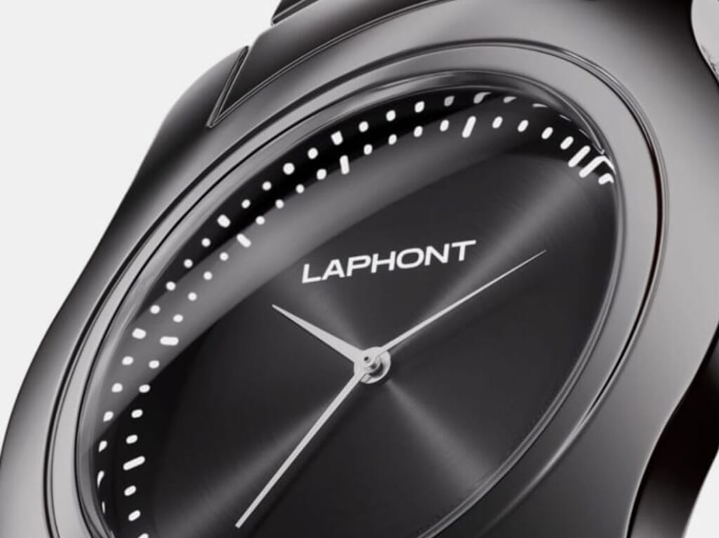 話題となった前作を思わせる、蛇行するような流線型フォルムのメタルウオッチ【“LAPHONT（ラフォン）”新作】 - Watch LIFE ...